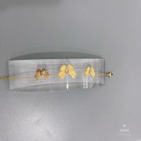 China Wedding 14k Gold Stainless Steel Necklace With Butterfly Pendant for sale