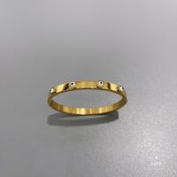 China Party 18K Gold Stainless Steel Bangle Blue Eye Set Buckle Bracelet for sale