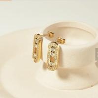 China Women Cartilage Cuffs Hoop Climber Earrings With Cubic Zirconia CZ for sale