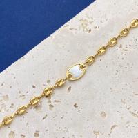 China 16cm Anniversary Shell Charm Bracelet Stainless Gold Link Bracelet Womens for sale