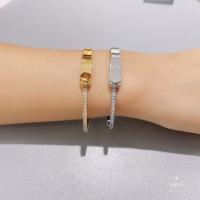 China belt buckle design diamond a bracelet silver stainless steel Nail series bangles for sale