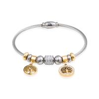 China Niche brand luxury style Stainless steel bracelets P word brand desgin wristband for sale