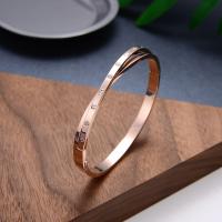 China Stainless Steel Gold Rhinestone Bracelet for sale