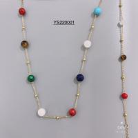 China Unique  brand colorful beads chain necklace set jewelry stainless steel bangle for sale