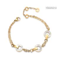 China 18k Gold Stainless Steel Shell Pendant Jewelry White Fritillary Ring Hand Chain for sale