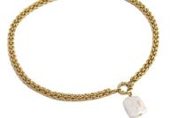 China Saya Stainless Steel Shell Pendant Jewelry Shaped Pearl Pendant Necklace for sale