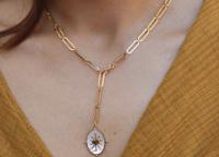 China White Fritillary Inlaid Love Sun Pendant Necklace For Girlfriend for sale