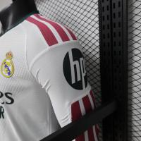 China Player Real Madrid Long Sleeve Jersey 26-27 Quick Drying Breathable Football Shirt for sale