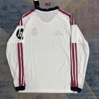 China Fan Real Madrid Long Sleeve Jersey 26-27 Quick Drying Breathable Soccer Shirt for sale