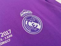 China Real Madrid Vintage Short Sleeve Shirt Away 2016-2017 Retro Football Jersey for sale