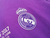 China Real Madrid Vintage Retro Long Sleeve Jersey Away 2016-2017 Football Shirt for sale