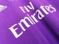 China Real Madrid Vintage Retro Long Sleeve Jersey Away 2016-2017 Football Shirt for sale