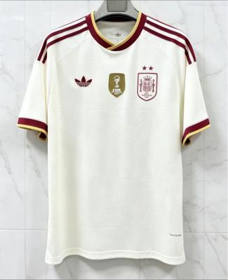 China Fan Version Spain National Team Jersey Away 26-27 Season Football Shirt for sale
