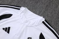 China Half Zip Real Madrid Training Suit Set 26-27 Season Football Training Jacket for sale