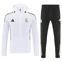 China Real Madrid Windbreaker Jacket Set Hooded 26-27 Season Football Training for sale