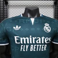 China Away Real Madrid Player Jersey 26-27 Heat Transfer Printing Breathable Football Jersey for sale
