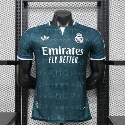 China Away Real Madrid Player Jersey 26-27 Heat Transfer Printing Breathable Football Jersey for sale