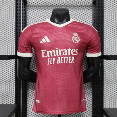 China Two Player Real Madrid Player Jersey 26-27 Breathable Quick Drying Football Shirt for sale