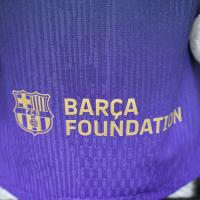 China Adult Barcelona Away Player Version Jersey 26-27 Quick Drying Air Permeable for sale