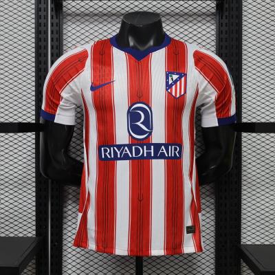 China Atletico Madrid Home Player Version Football Jersey 26-27 Breathable Fast Drying for sale