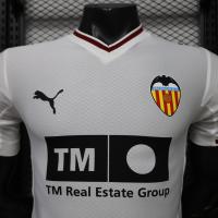 China Valencia Home Player Version Football Jersey 26-27 Fast Drying Air Permeable Football Shirt for sale