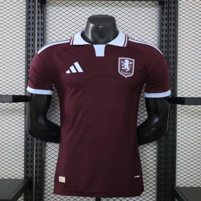 China Aston Villa Home Player Version Jersey 26-27 Moisture Wicking Air Permeable for sale