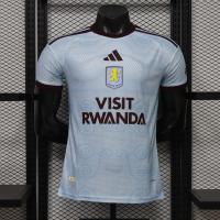 China Two Player Aston Villa Player Version Jersey 26-27 Air Permeable Moisture Wicking for sale