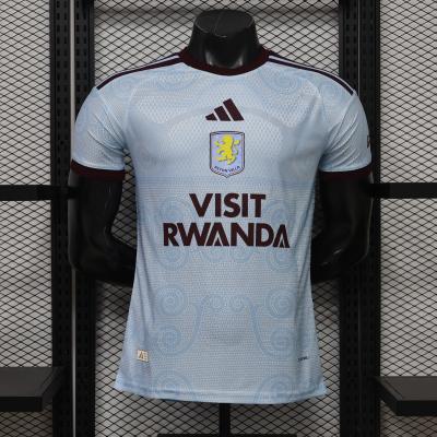 China Two Player Aston Villa Player Version Jersey 26-27 Air Permeable Moisture Wicking for sale