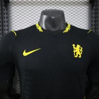 China Adult Chelsea Away Player Version Jersey 26-27 Breathable Heat Transfer Printing Football Jersey for sale