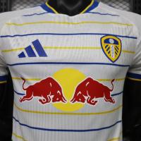 China Leeds United Home Player Version Jersey 26-27 Sweat Wicking Breathable Football Jersey for sale