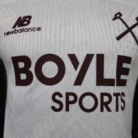China 26-27 New Season West Ham United Away Player Version Jersey Quick Drying Breathable Football Shirts for sale