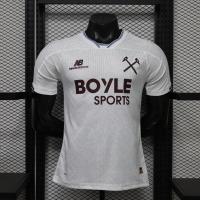 China 26-27 New Season West Ham United Away Player Version Jersey Quick Drying Breathable Football Shirts for sale