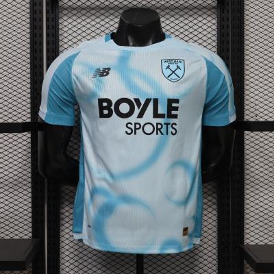 China Two Player West Ham United Player Version Jersey 26-27 Air Permeable Sweat Wicking for sale