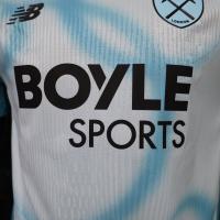 China Two Player West Ham United Player Version Jersey 26-27 Air Permeable Sweat Wicking for sale