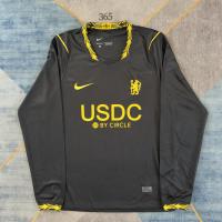 China Advertising Chelsea Long Sleeved Soccer Jersey 26-27 Quick Drying Breathable for sale