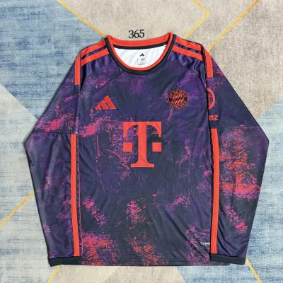 China Bayern Reserve Long Sleeve Football Jersey 26-27 Moisture Wicking Breathable for sale