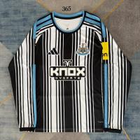 China Advertising Newcastle United Long Sleeved Soccer Jersey 26-27 Quick Drying Breathable for sale
