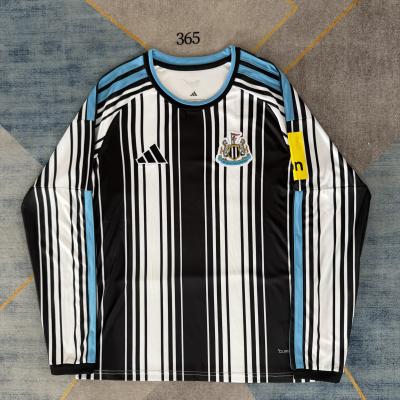 China Home Newcastle United Long Sleeve Football Jersey 26-27 Quick Drying Breathable Football Shirt for sale