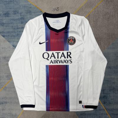 China Paris Away Long Sleeve Jersey 26-27 Quick Drying Breathable Soccer Shirt for sale