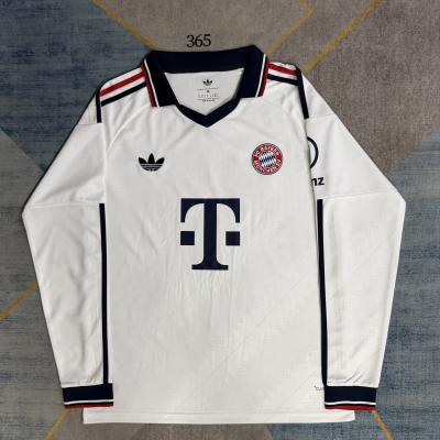 China Bayern Away Long Sleeve Jersey 26-27 Quick Drying Breathable Football Shirt for sale