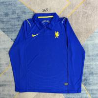 China Chelsea Home Long Sleeve Jersey 26-27 Quick Drying Breathable Soccer Shirt for sale