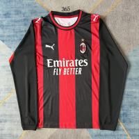 China AC Home Long Sleeve Football Jersey 26-27 Quick Drying Breathable Soccer Shirt for sale