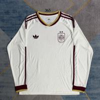 China Team Spain Long Sleeve Jersey 26-27 Quick Drying Breathable Football Shirt for sale