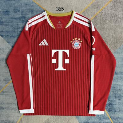 China Bayern Home Long Sleeve Jersey 26-27 Quick Drying Breathable Football Shirt for sale