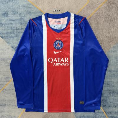 China Paris Home Long Sleeve Football Jersey 26-27 Air Permeable Quick Drying for sale