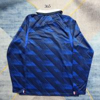 China France Home Long Sleeve Jersey 26-27 Quick Drying Breathable Football Shirt for sale
