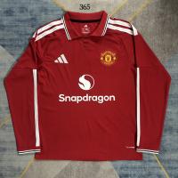China Manchester United Long Sleeve Jersey 26-27 Quick Drying Breathable Football Shirt for sale