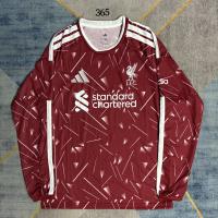 China Home Liverpool Long Sleeve Jersey 26-27 Quick Drying Breathable Football Shirt for sale