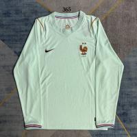 China France Away Long Sleeved Soccer Jersey 26-27 Air Permeable Quick Drying for sale