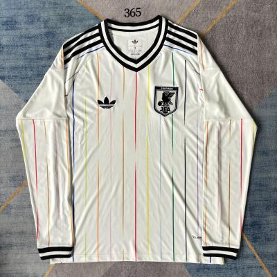 China Japan Away Long Sleeve Football Jersey 26-27 Quick Drying Breathable Football Shirt for sale